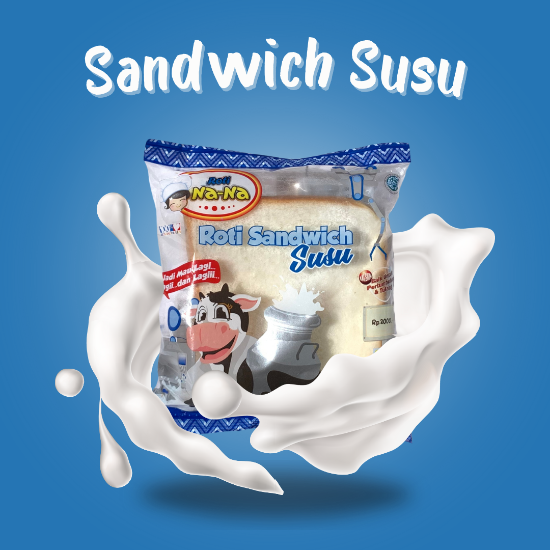 Sandwich Susu - Friends Bakery - Roti Nana